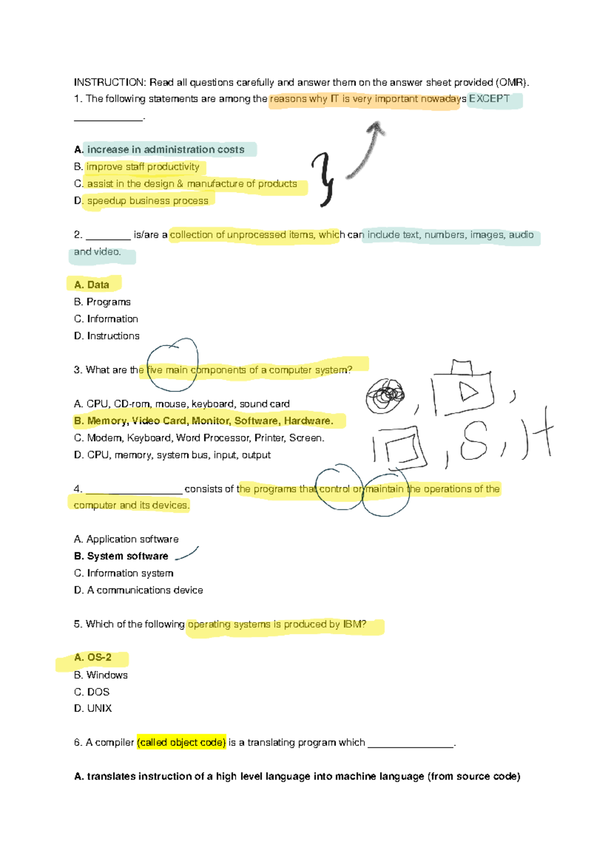 256516543-STID-1103 - Practise material - INSTRUCTION ...