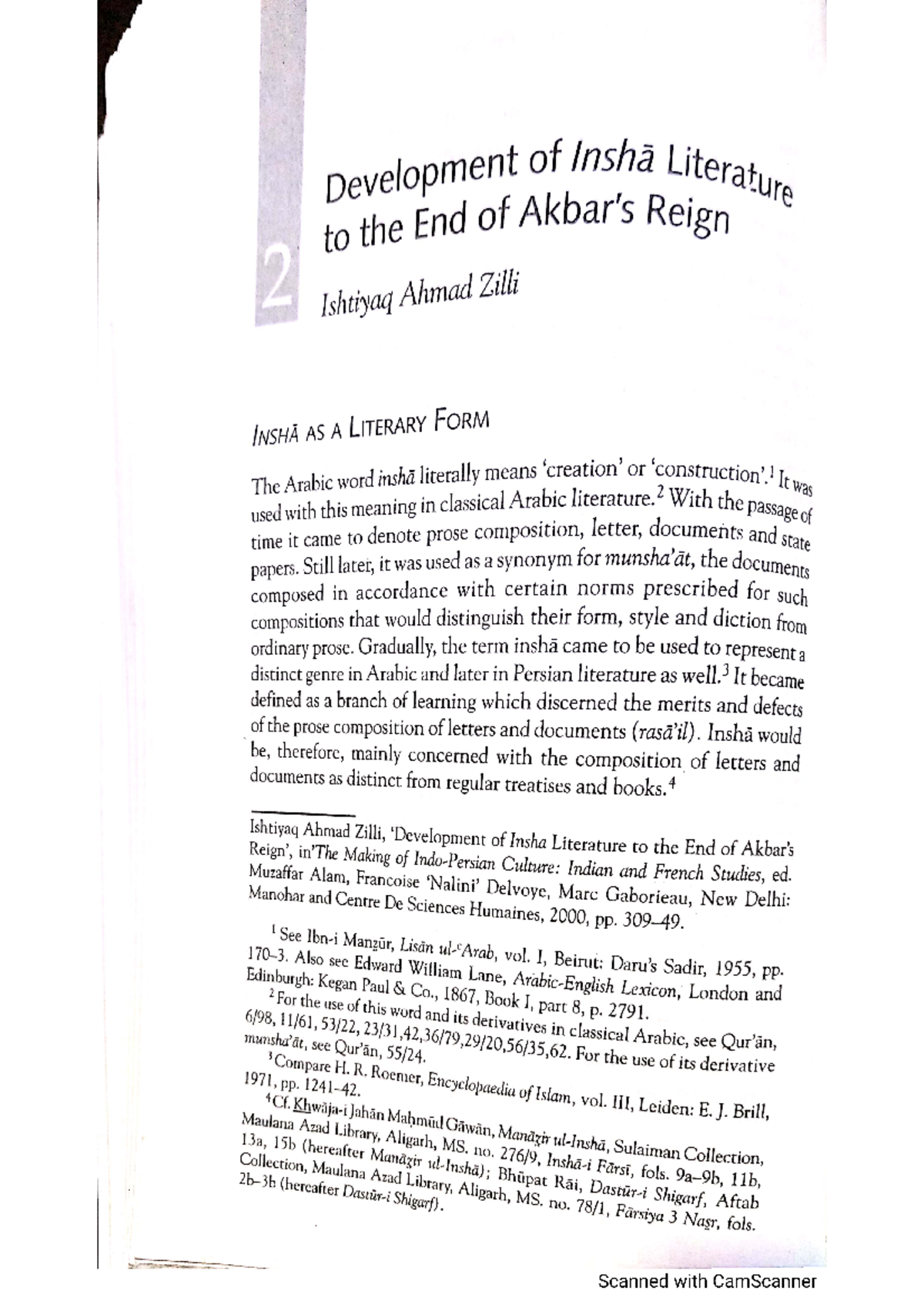 Insha literature- Ishtiyaq Ahmad Zilli - History of India-IV (c. 1206 ...