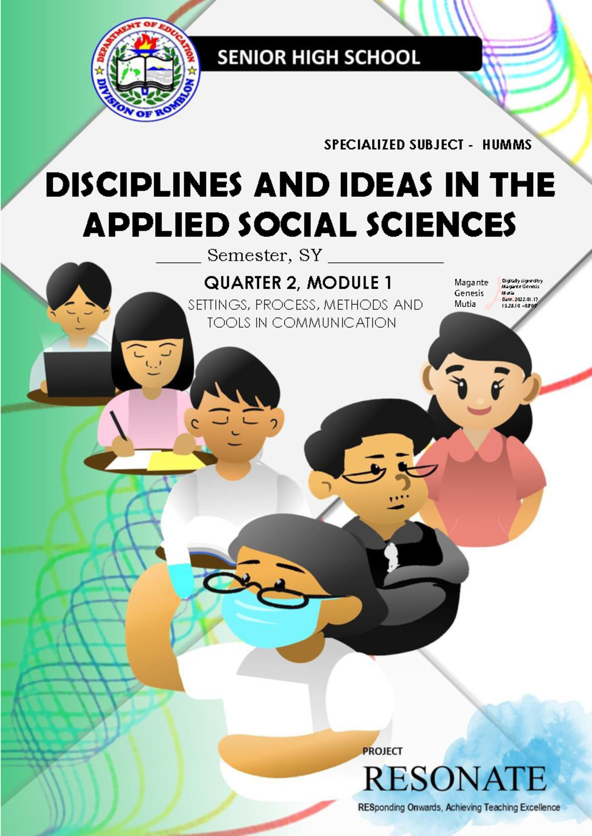 Pdfcoffee - I SPECIALIZED SUBJECT - HUMMS DISCIPLINES AND IDEAS IN THE ...