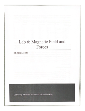 Lab 5 The Rc Circuits Lab 5 The Rc Circuits 08 March 2023 Lab Group