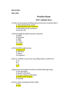 Bio Stats Midterm Review Sheet - Sampling: Simple random sample: size n is a sample chosen by a ...