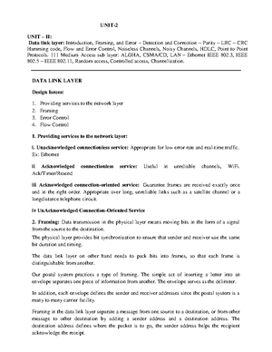 DCCN unit3 - unit 3 - UNIT- Network layer: Logical Addressing, Internetworking, Tunneling ...