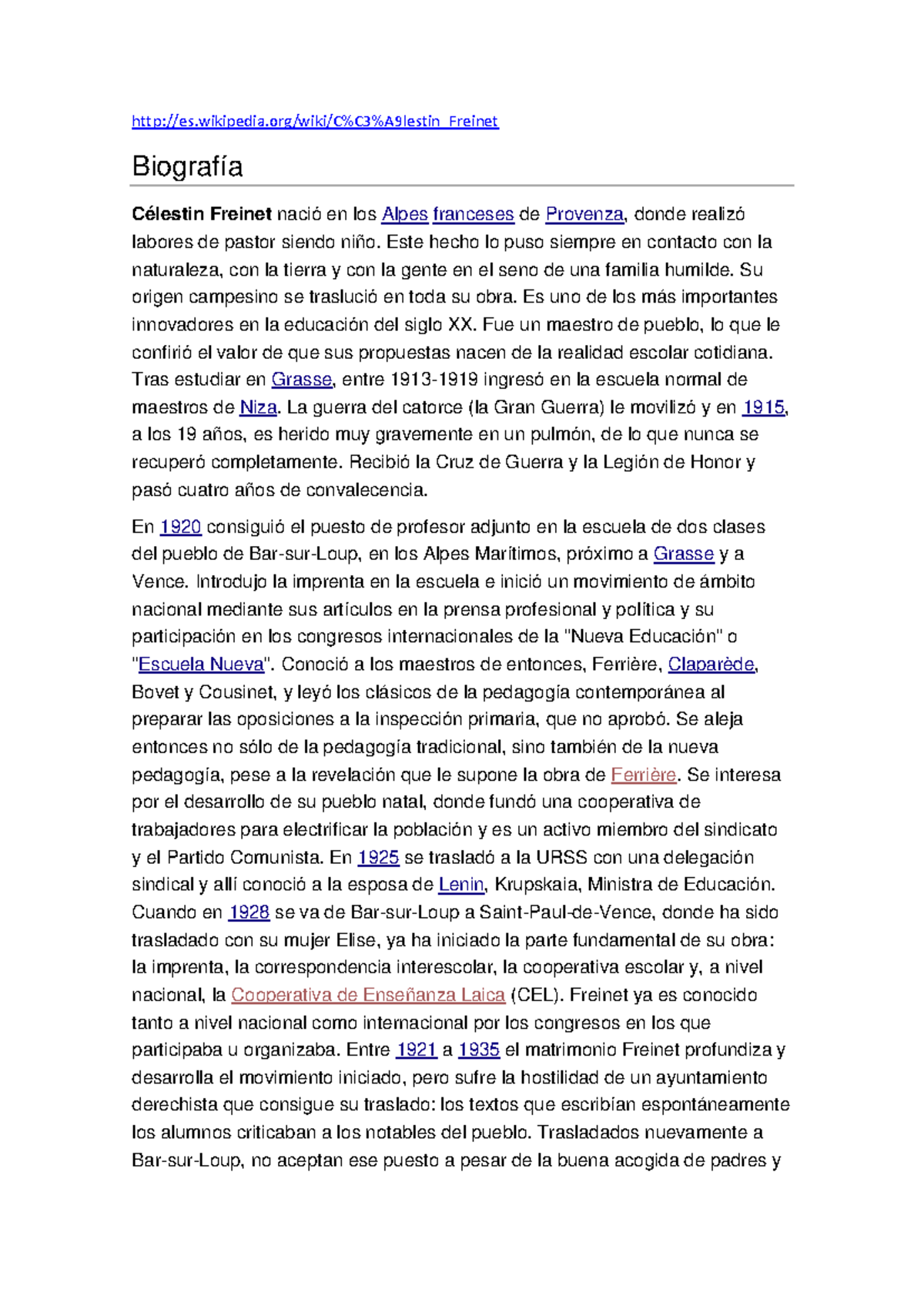 92404071- Celestin- Freinet - es.wikipedia/wiki/C%C3%A9lestin_Freinet ...