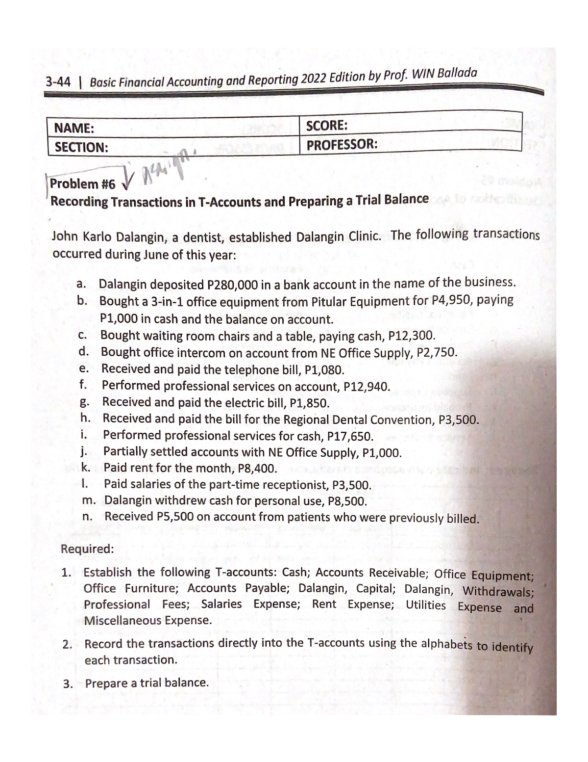 Basic Financial Accounting and Reporting 2022 Edition by Prof - WIN ...
