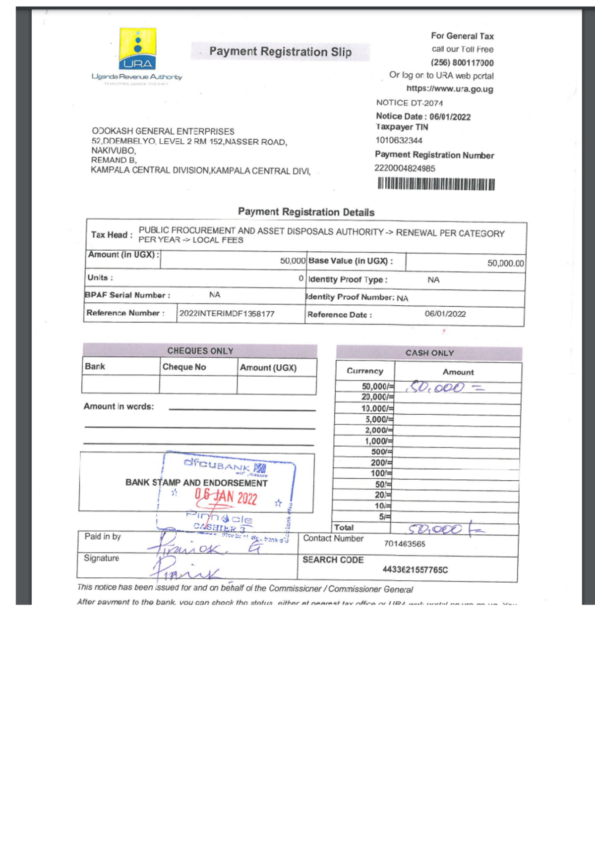 Odokash payment - notes - Communication Science - AMIKOM - Studocu