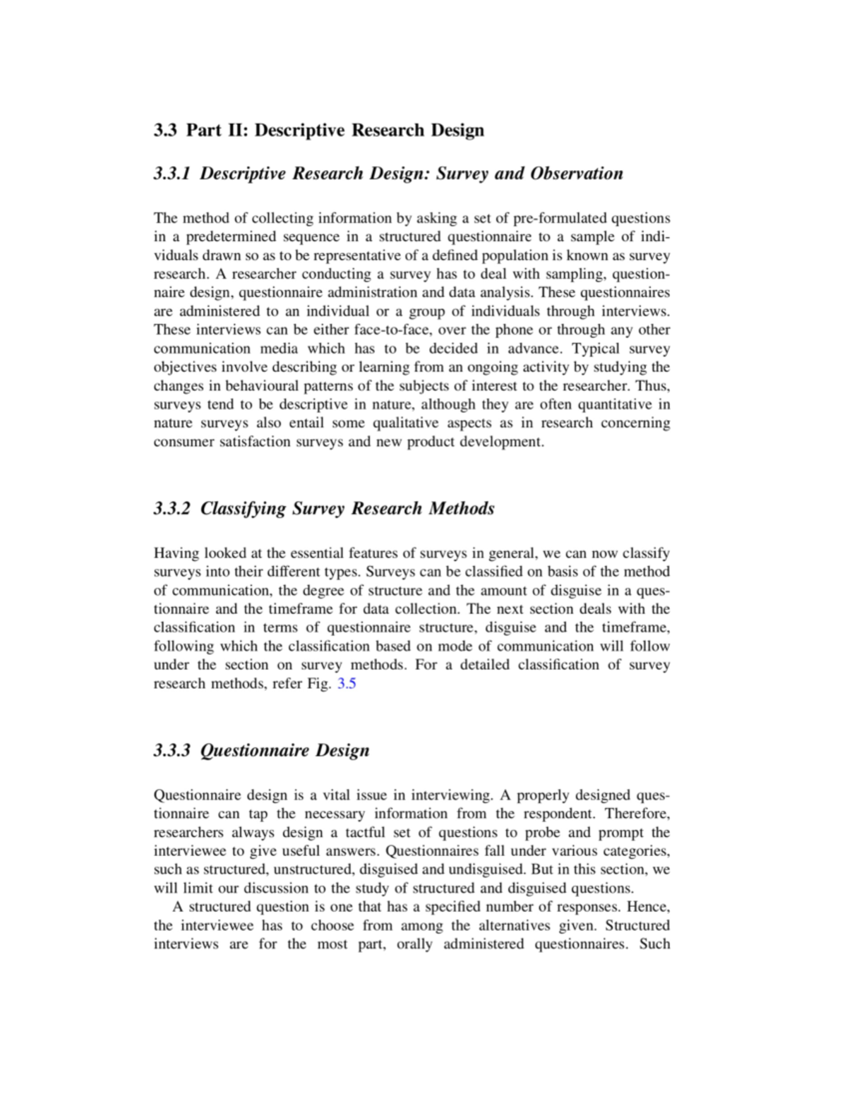 Descriptive research design - Business Research - Studocu