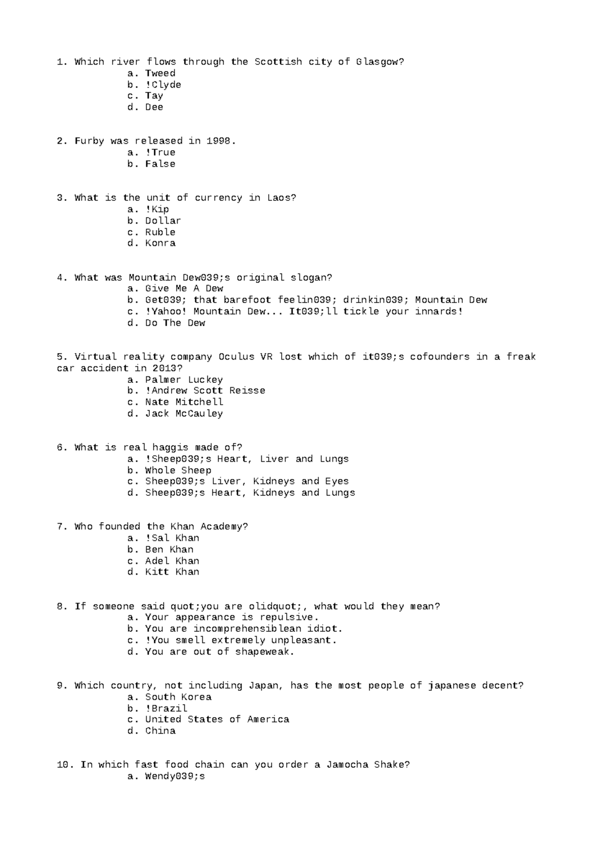 ECO329 Behavioral Economics Experiment Fall 2019 5 - Which river flows ...