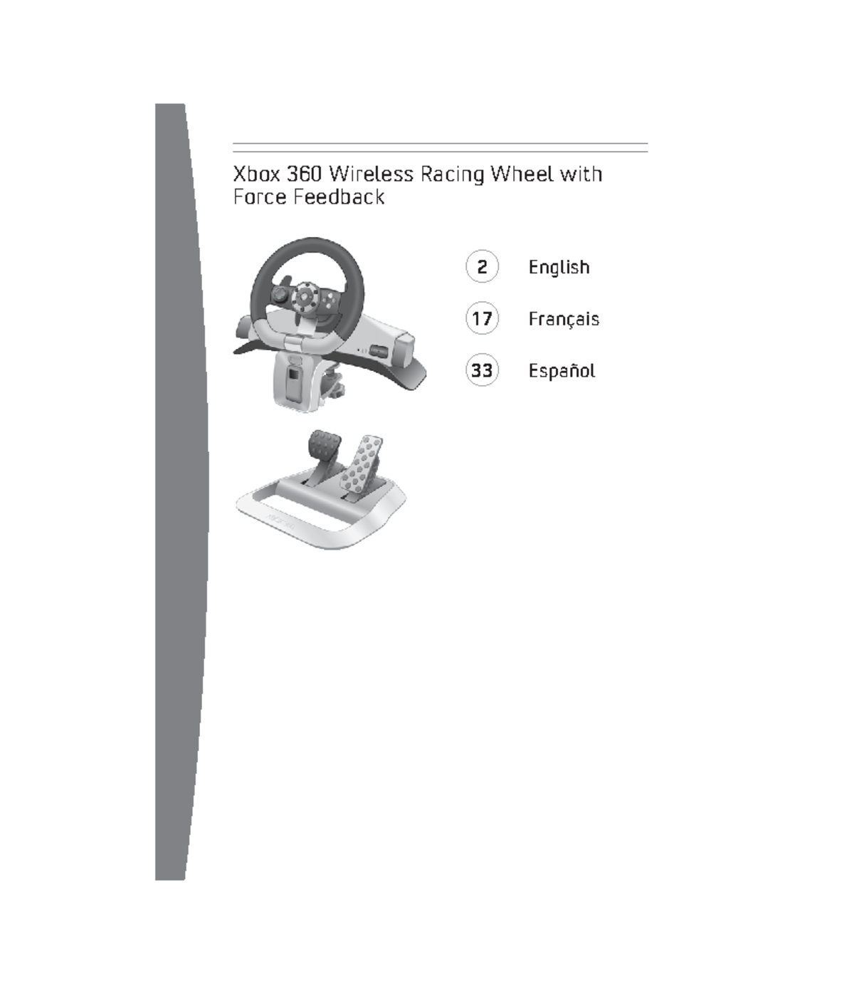 Xbox360 wirelessracingwheel - Xbox 360 Wireless Racing Wheel with Force ...