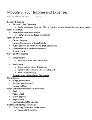 Module 1 Your Money Values and Influences - Goals should be SMART ...