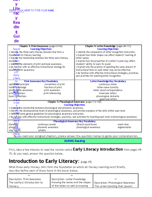 Module 6 Vocabulary Part I Reading Guide - Emily Pringle Section V: Vocabulary Introduction ...