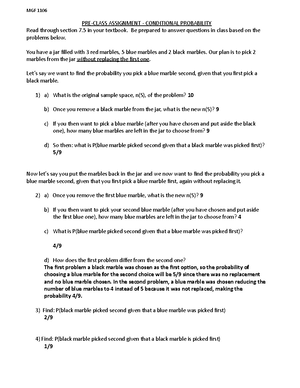 Pre-Class Week 2 (Union Rule of Sets) Fall 2022 - MGF 1106 PRE-CLASS ASSIGNMENT WEEK 2– SET ...