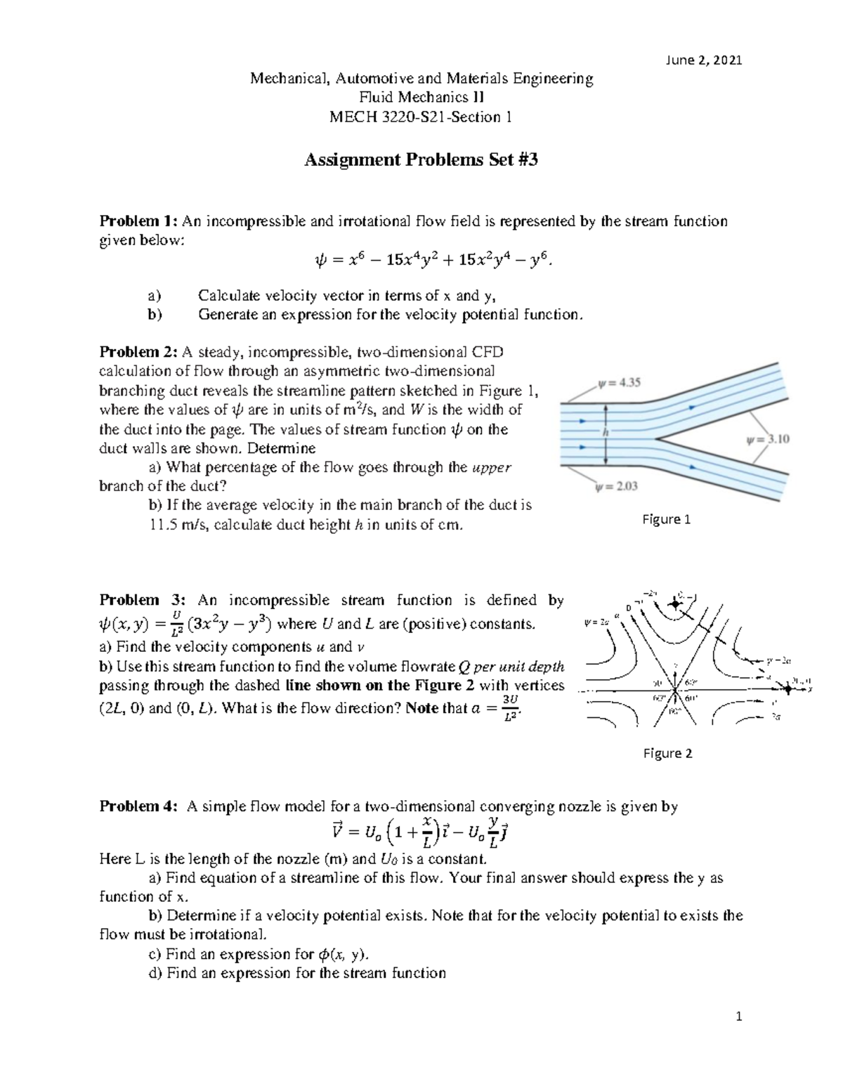 Tutorial 3-Sec1-S21+Solutions - Mechanical, Automotive and Materials ...