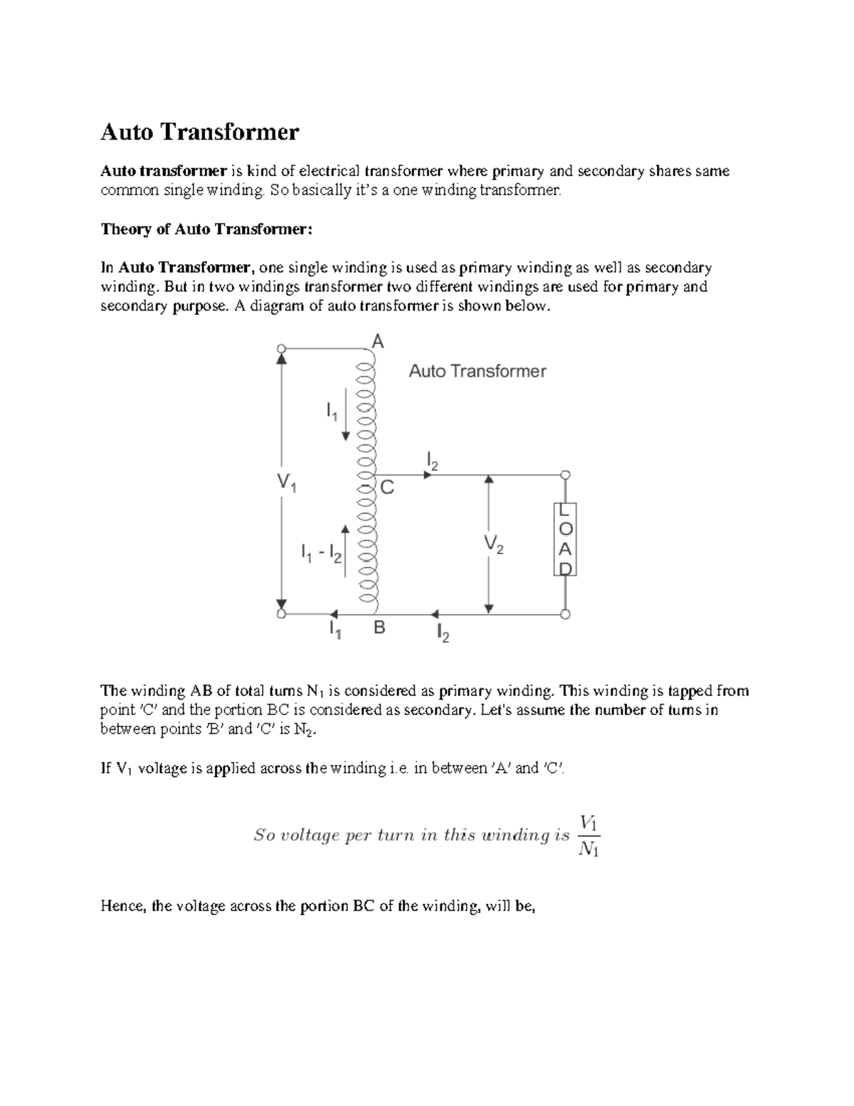 Detailed description of Construction working and application of ...