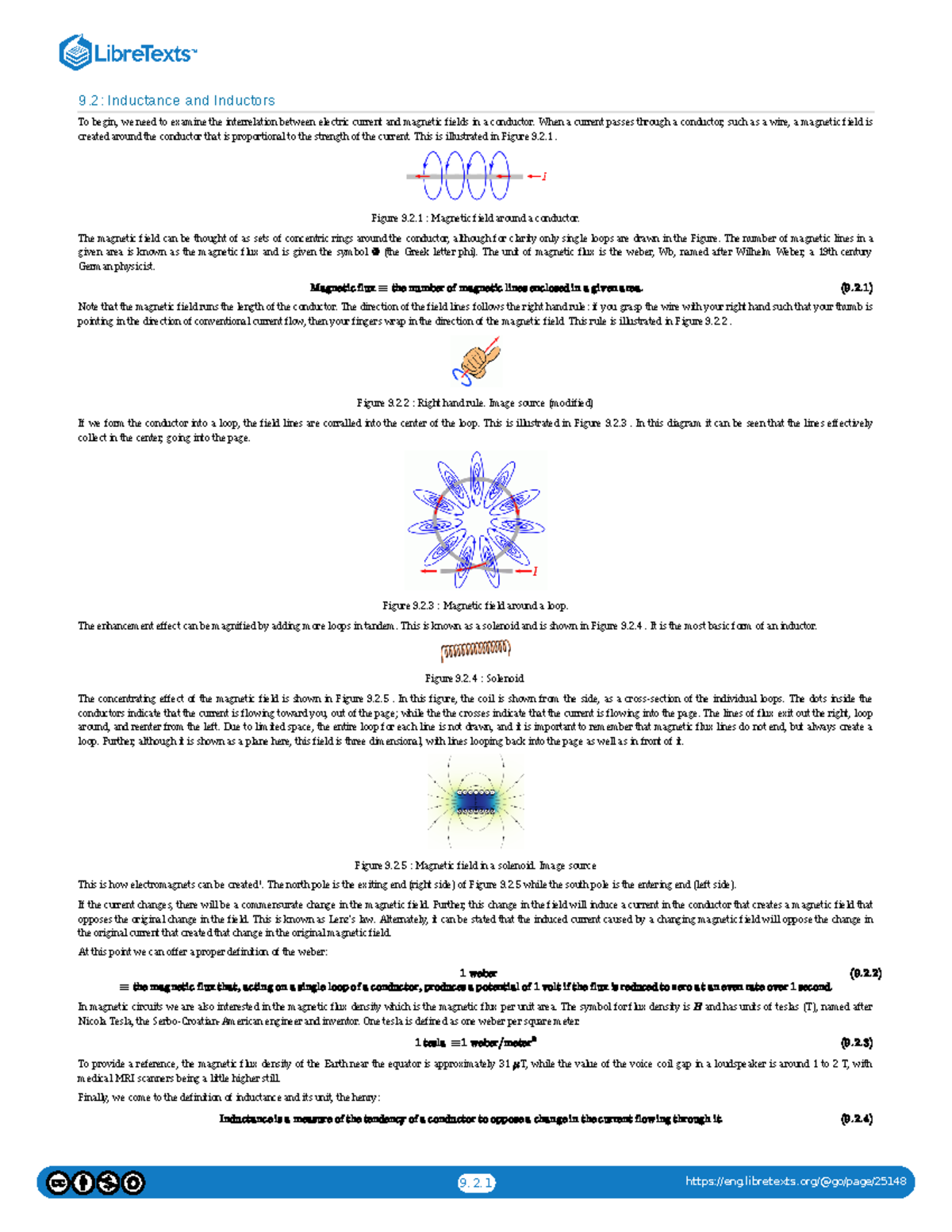 2 Inductance and Inductors - When a current passes through a conductor ...
