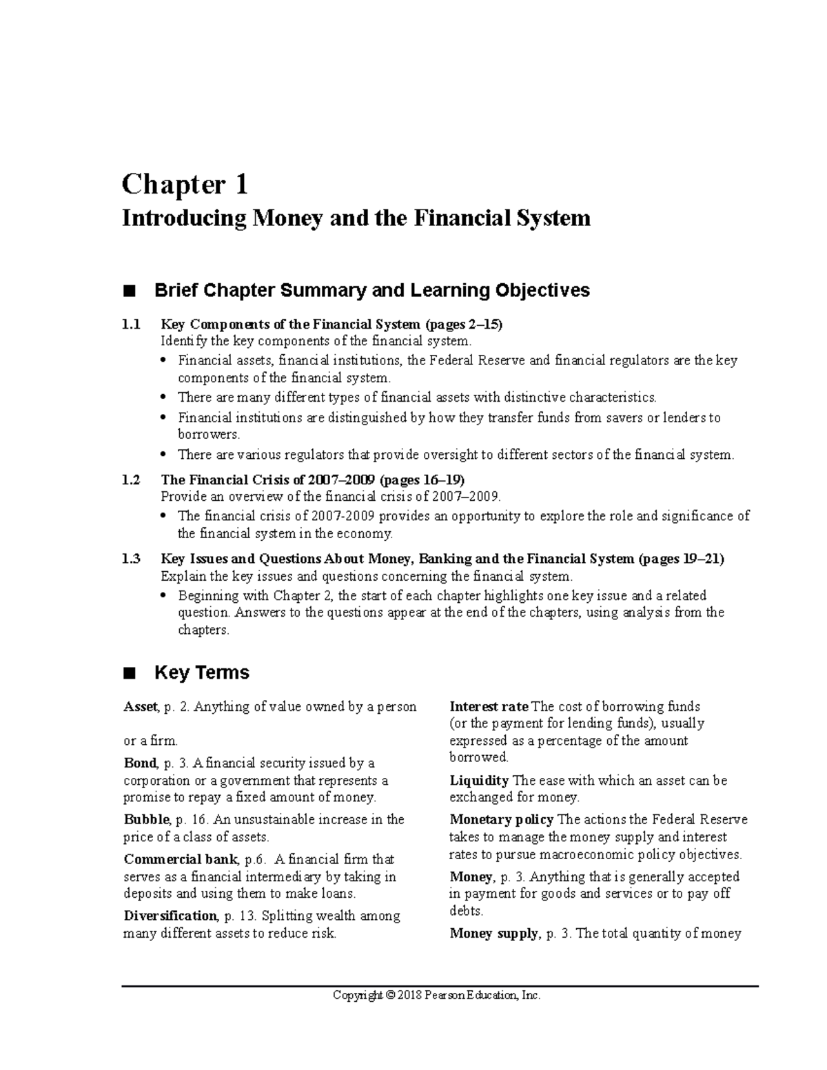 HO MB3e IM Ch1 - Monetary Economics Chap 1 note - Chapter 1 Introducing ...