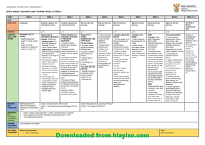 Gr 12 LO ATP 2023-24 hlayiso - 1 2023/24 ANNUAL TEACHING PLANS: LIFE ...