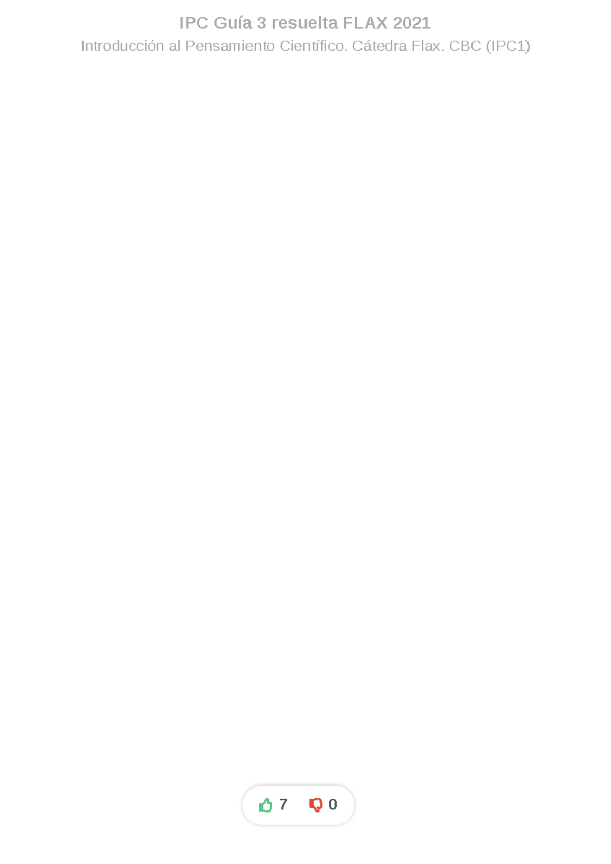 Catedra flax guia 3 - resolución - IPC Guía 3 resuelta FLAX 2021 Introducción al Pensamiento ...