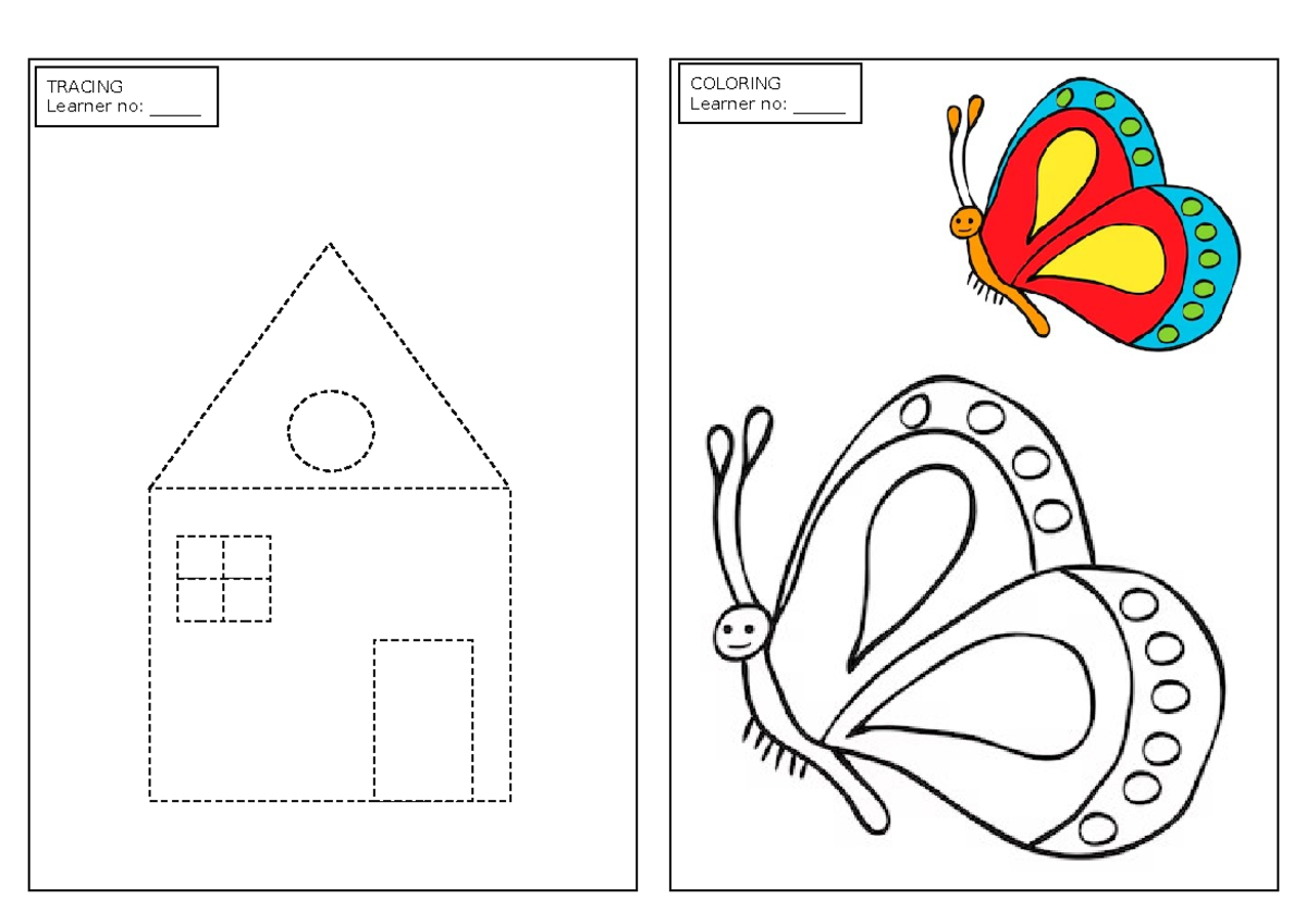 August Tracing and Coloringwriting tracing - TRACING Learner no ...