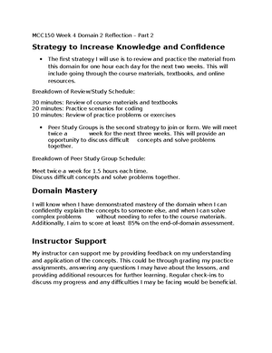 MCCG150 - Lecture 5 - Coding for Placement Administration Measurement and Monitoring Sections ...
