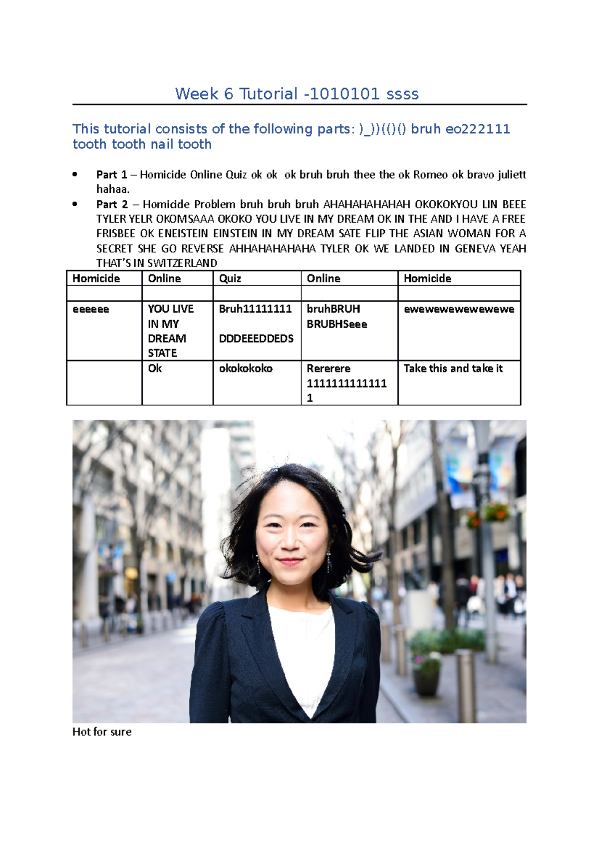 Chem Week 6 Essay - Week 6 Tutorial -1010101 ssss This tutorial ...