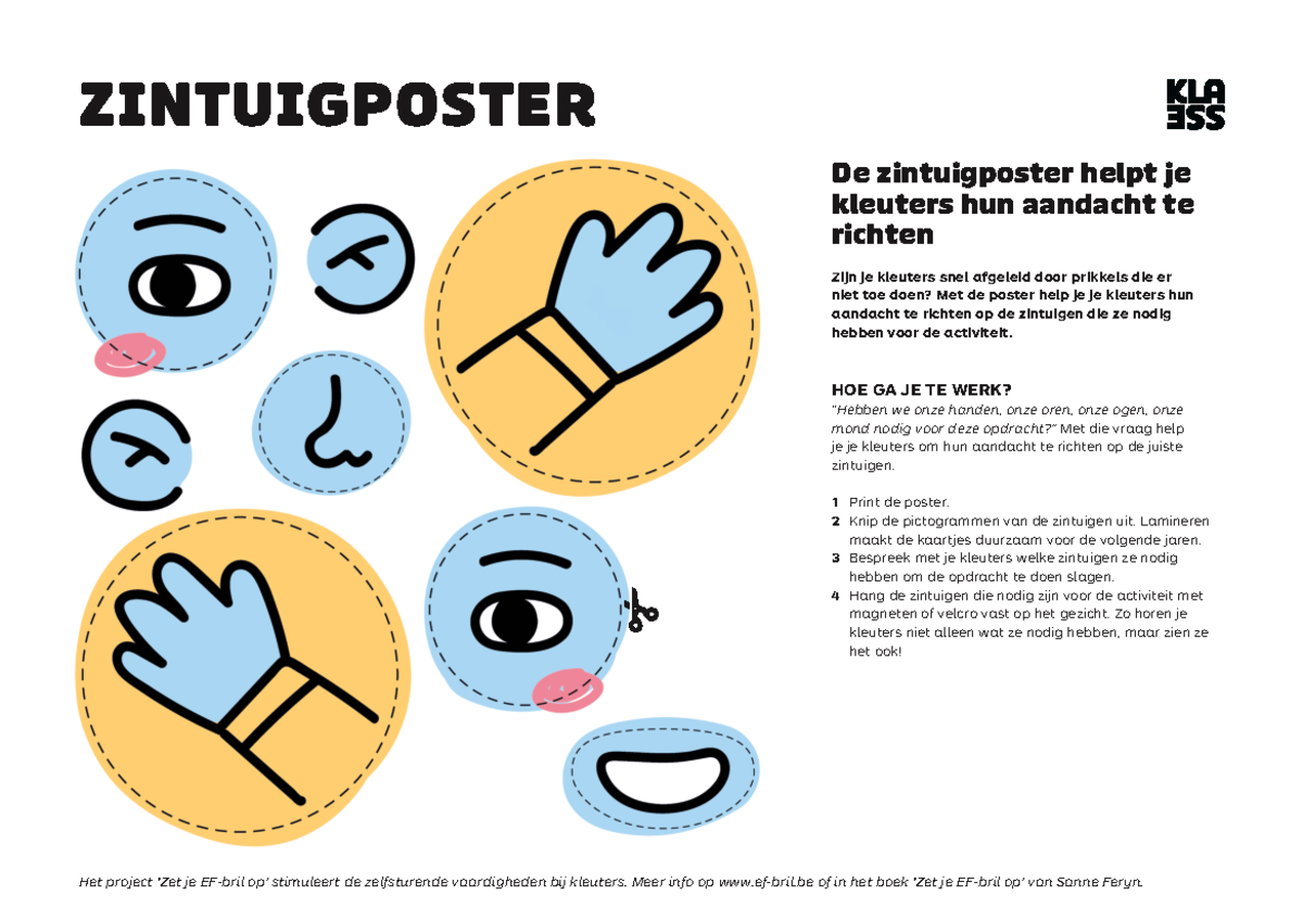 2018 Ken P EF zintuigposter final - H!t proj!ct ‘Z!t j! EF-bril op ...