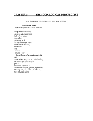 Chapter 14 - sociology assignment - Kimoya Williams 04/22/ Four ...