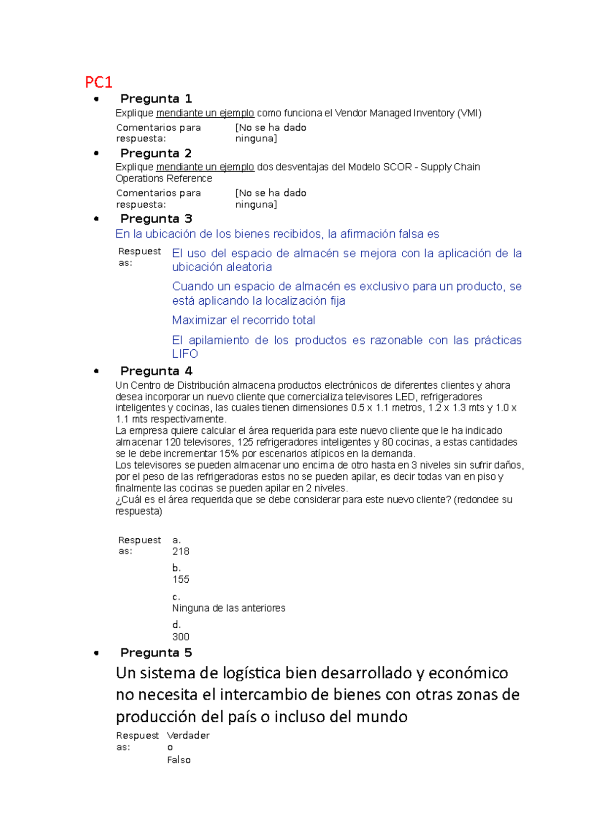 Practicas Calificadas 1 - PC Pregunta 1 Explique mendiante un ejemplo como funciona el Vendor ...