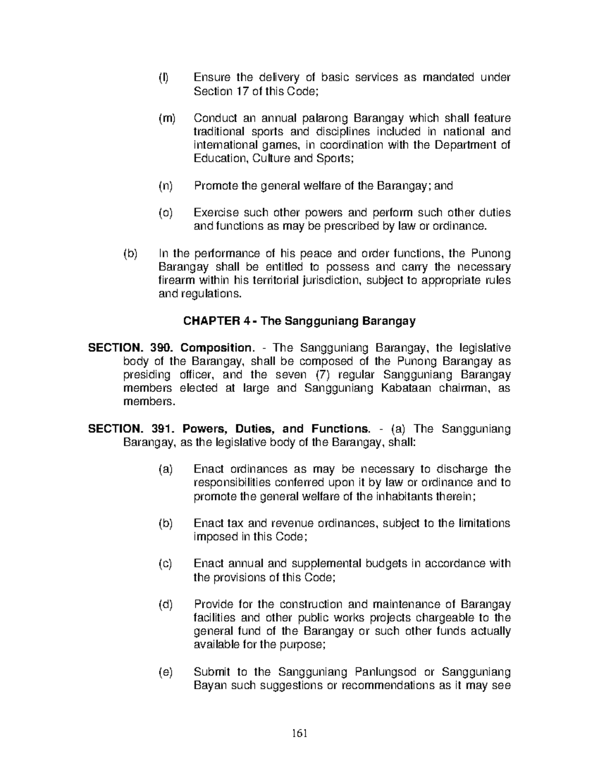 RA 7160 LGC 17 Lecture Notes 17 Local Government And Regional