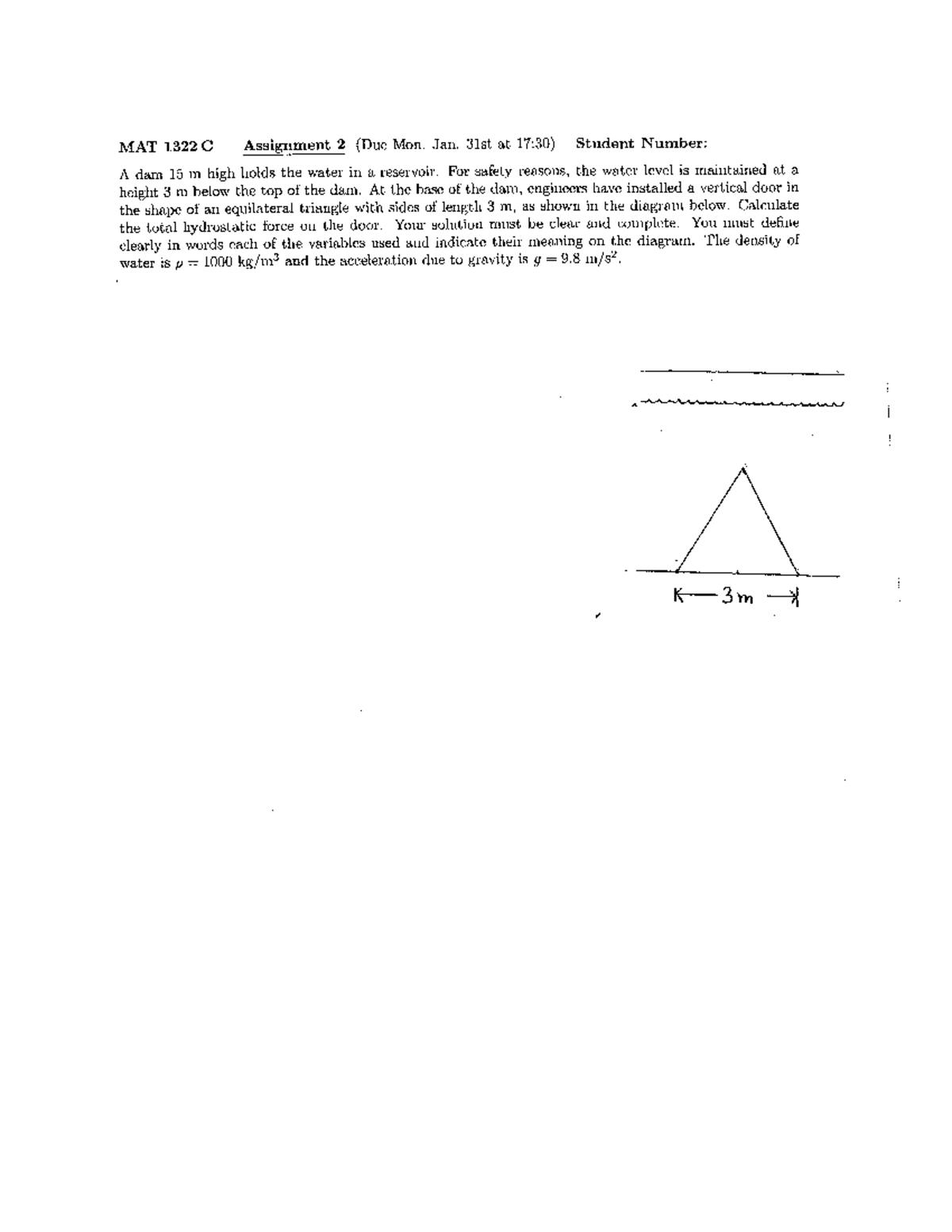 1322C ass2 - assignment - MAT1722 - Studocu