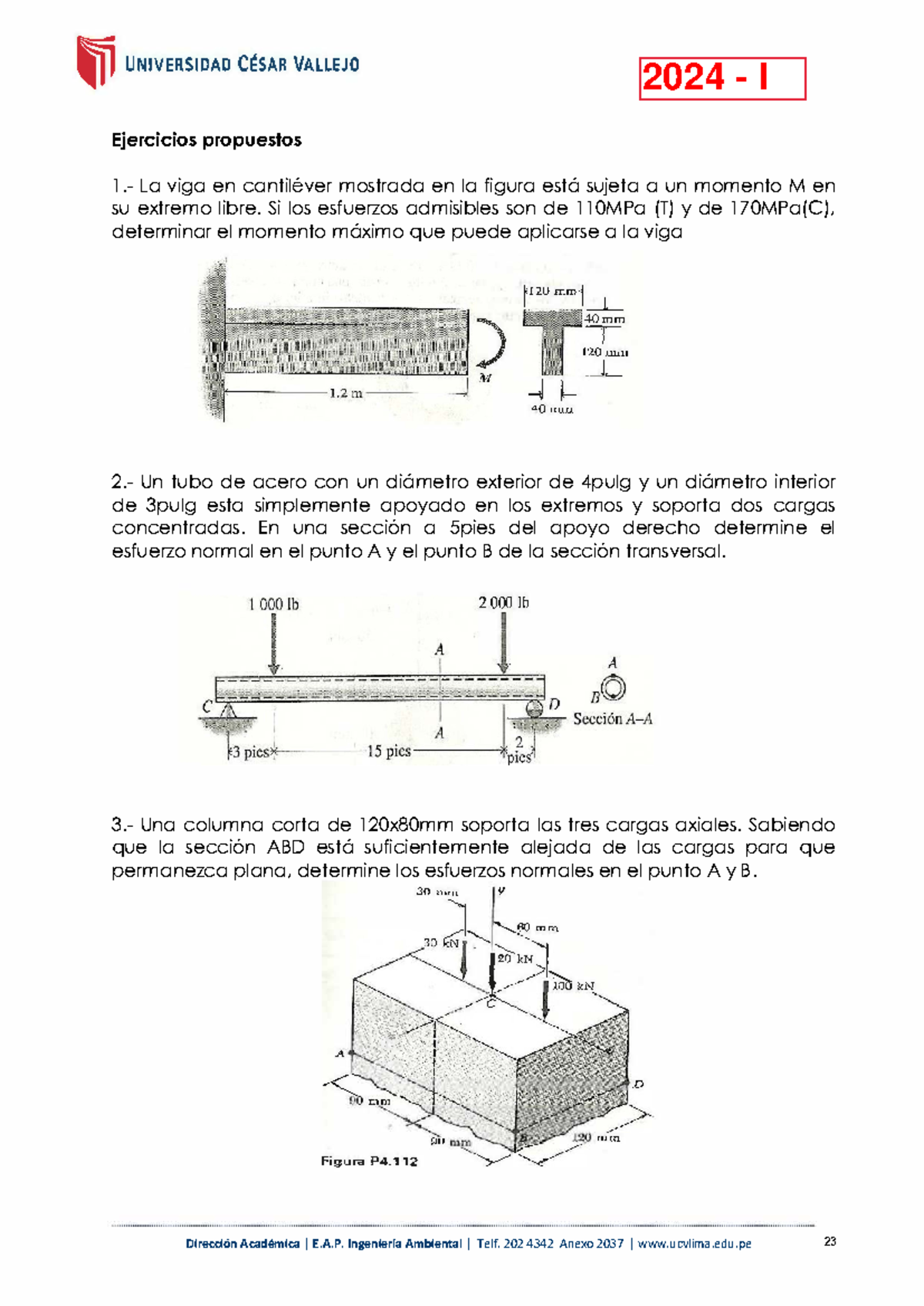 3.1.- Material Informativo - llllí UNIVERSIDAD CÉSAR VALLEJO Ejercicios ...
