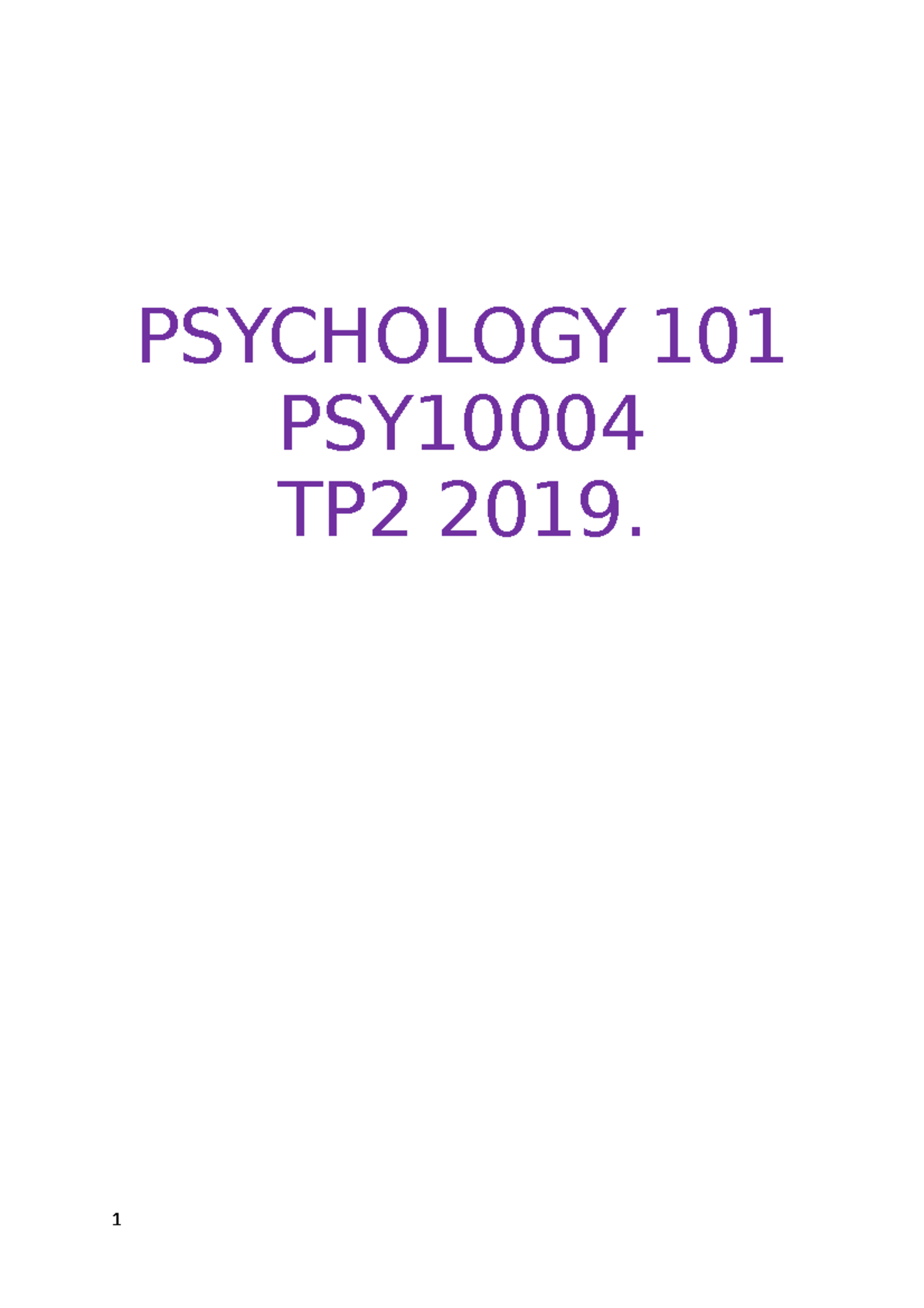 Psychology 101 Tp219 Weekly Learning Materials From Entire Course psychology-101-tp219-weekly-learning-materials-from-entire-course