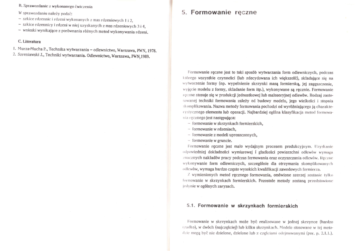 Przygotowanie forem farmierskich - z wykonanego cwiczenia halezy podac ...