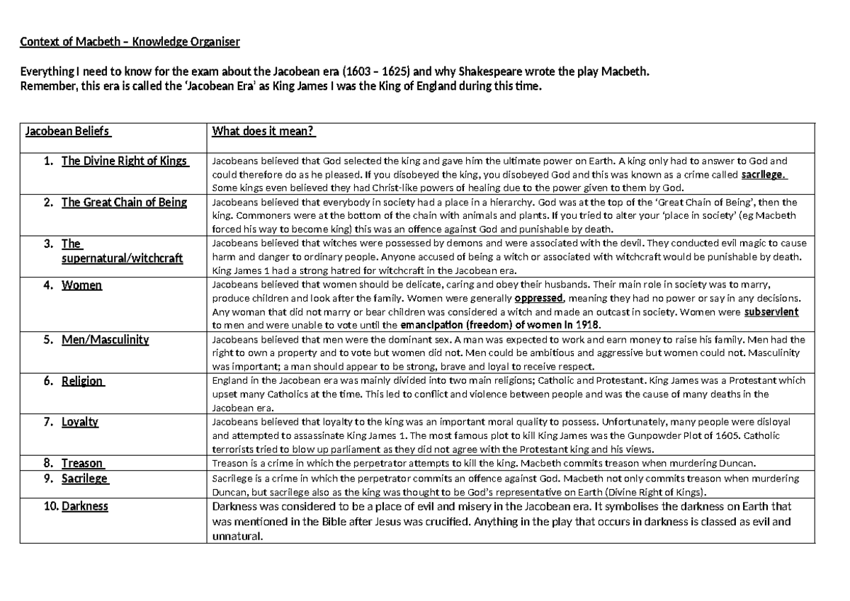 Macbeth context - Hiiiiiiiiiiiiiiii……,,,,,,,…… - Context of Macbeth ...