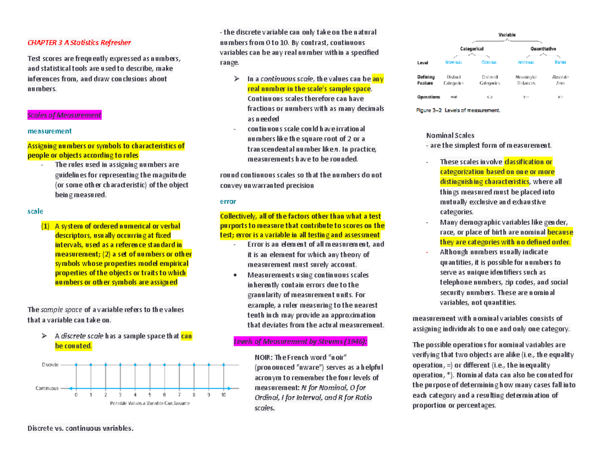 Chapter-3-A-Statistics-Refresher - CHAPTER 3 A Statistics Refresher ...