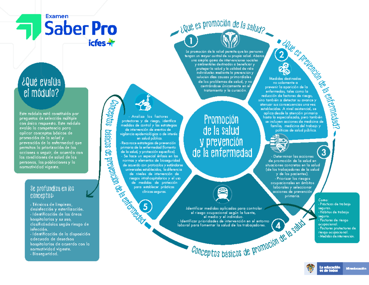 Infografia Promoción de la Salud y Prevención de la Enfermedad Saber Pro - C o n c e p t o sb á ...