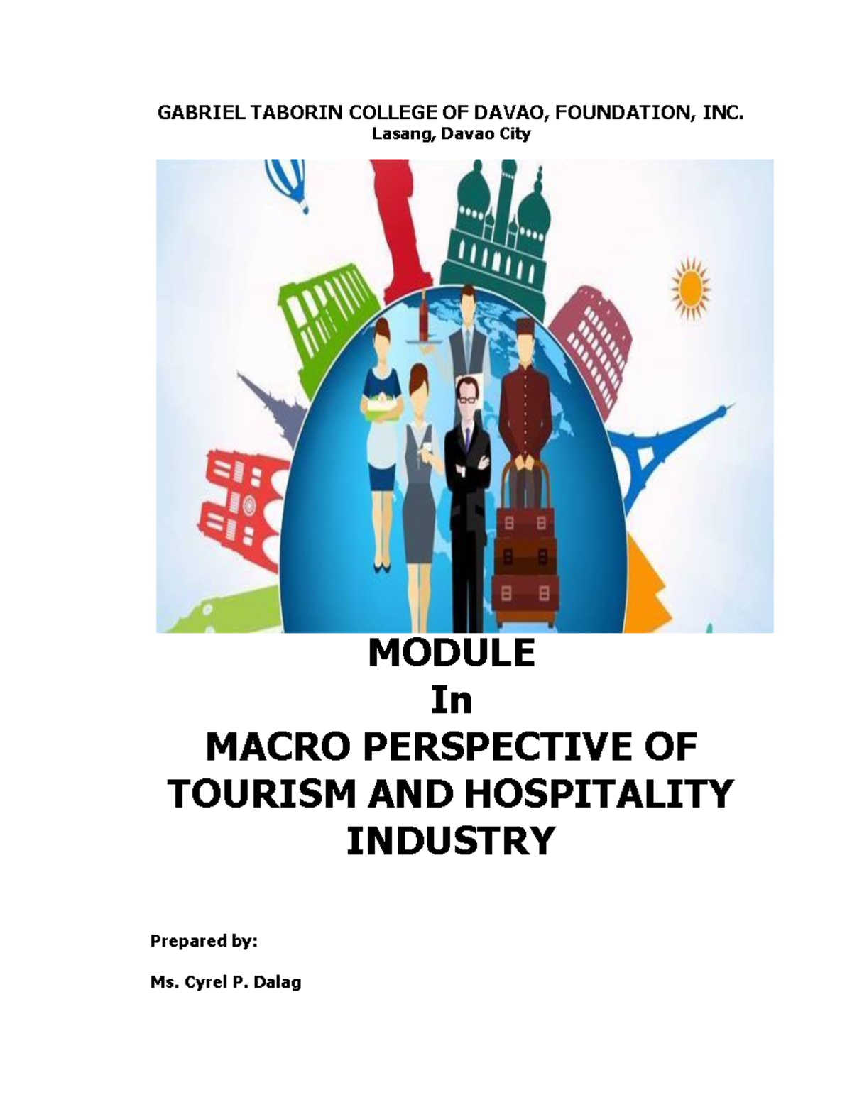 THC 104 Lesson 2(1st Trinal) - 1 | P a g e GABRIEL TABORIN COLLEGE OF ...