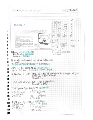 Práctica 1 Tabla de mediciones - Fundamentos de Física - Studocu