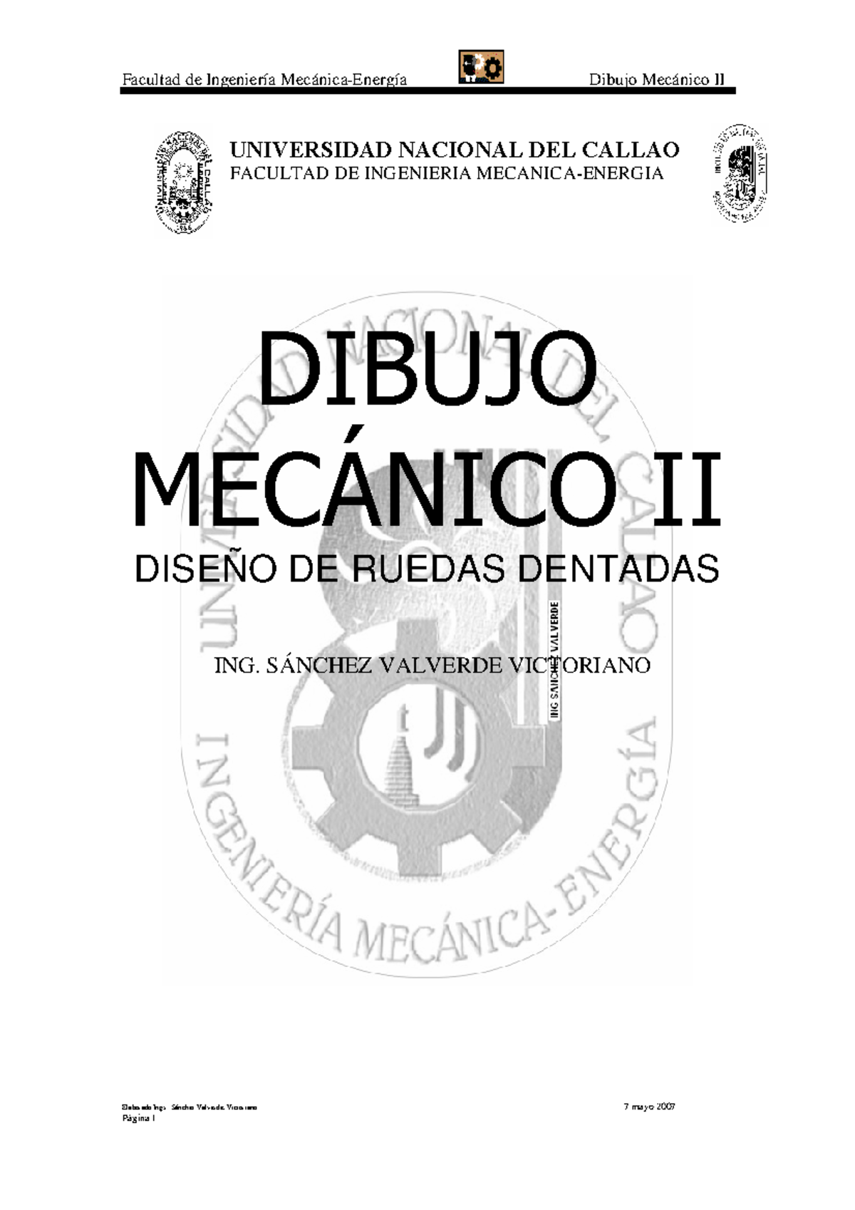 Rueda Dentada Recta VSV - Warning: Unknown/unsupported post table ...