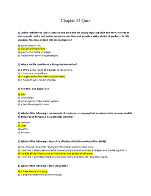 C201 Chapter 15Quiz - C201 - Chapter 15 Quiz Which of these describes ...