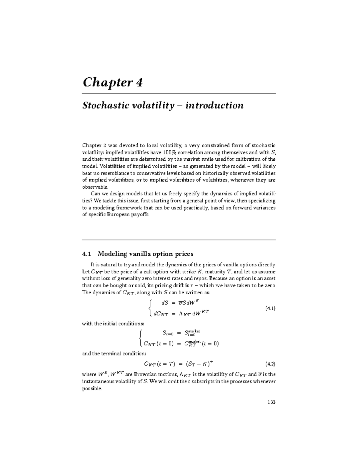 Bergomi Lorenzo Stochastic Volatility Modeling C4 Chapter 4