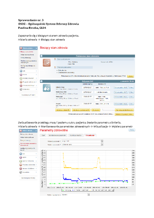 Telemedycyna ĆW.5 Paulina Reszka - Sprawozdanie nr. 5 MicroDicom Paulina Reszka, GL Dane ...