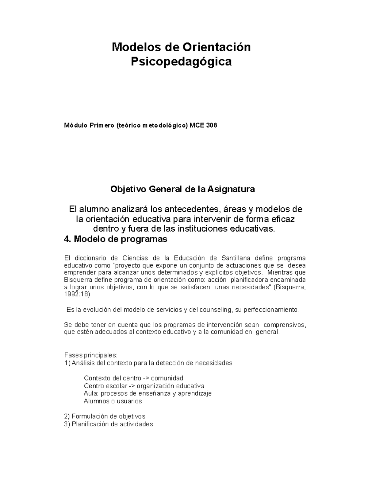 4. Modelo de programas - DOCUMETO DE APOYO - Modelos de Orientación ...