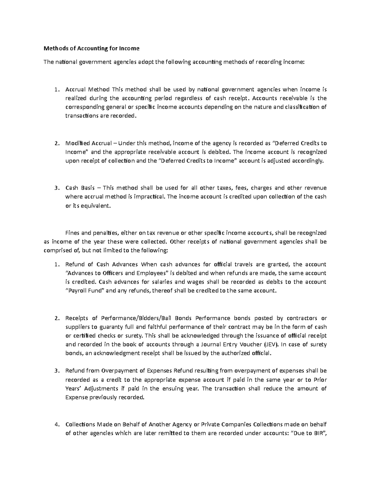 Acc143-methods - Accounting one four three reports about taxations ...