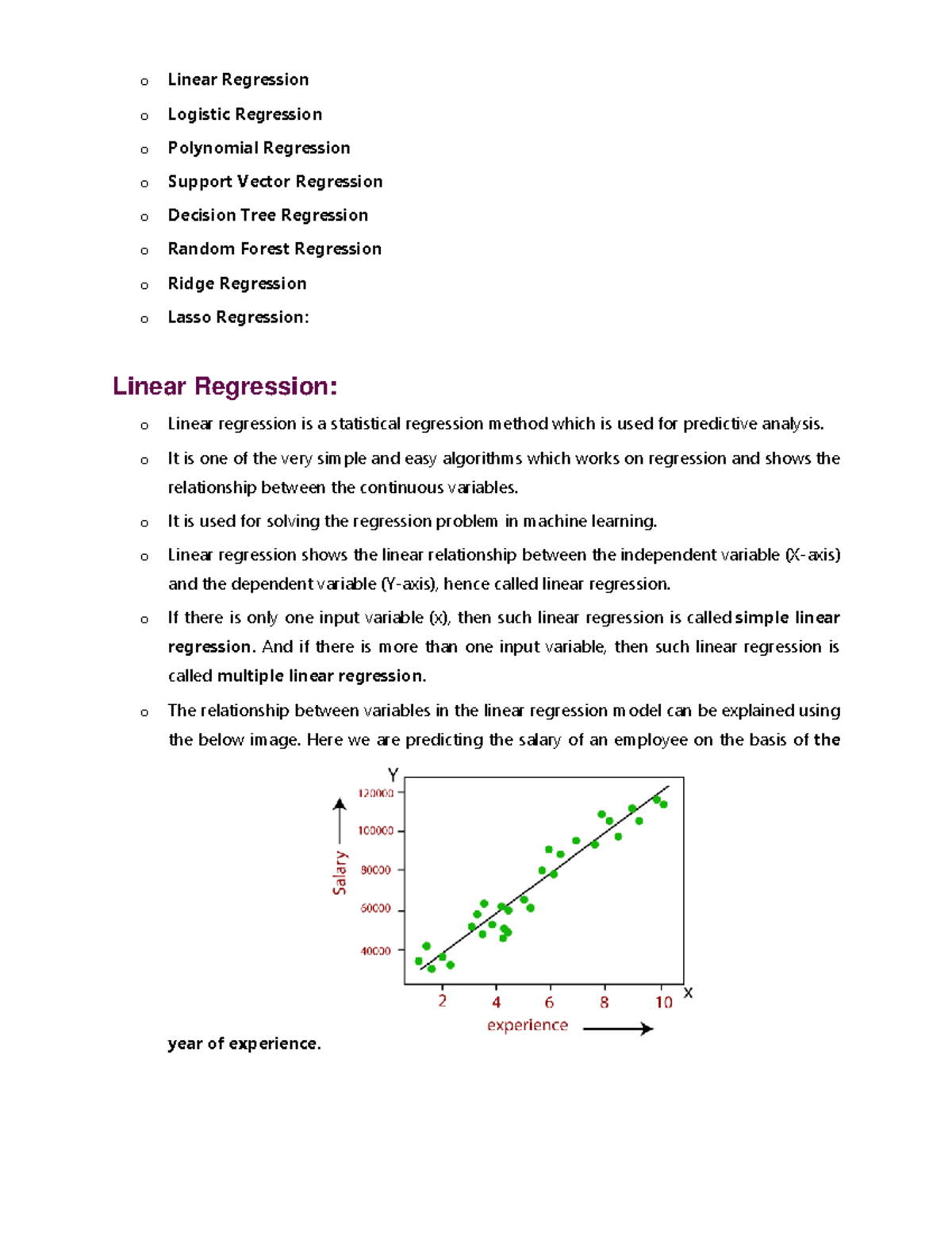 12 - Statistics, Scikit-Learn and Machine Learning - o Linear ...