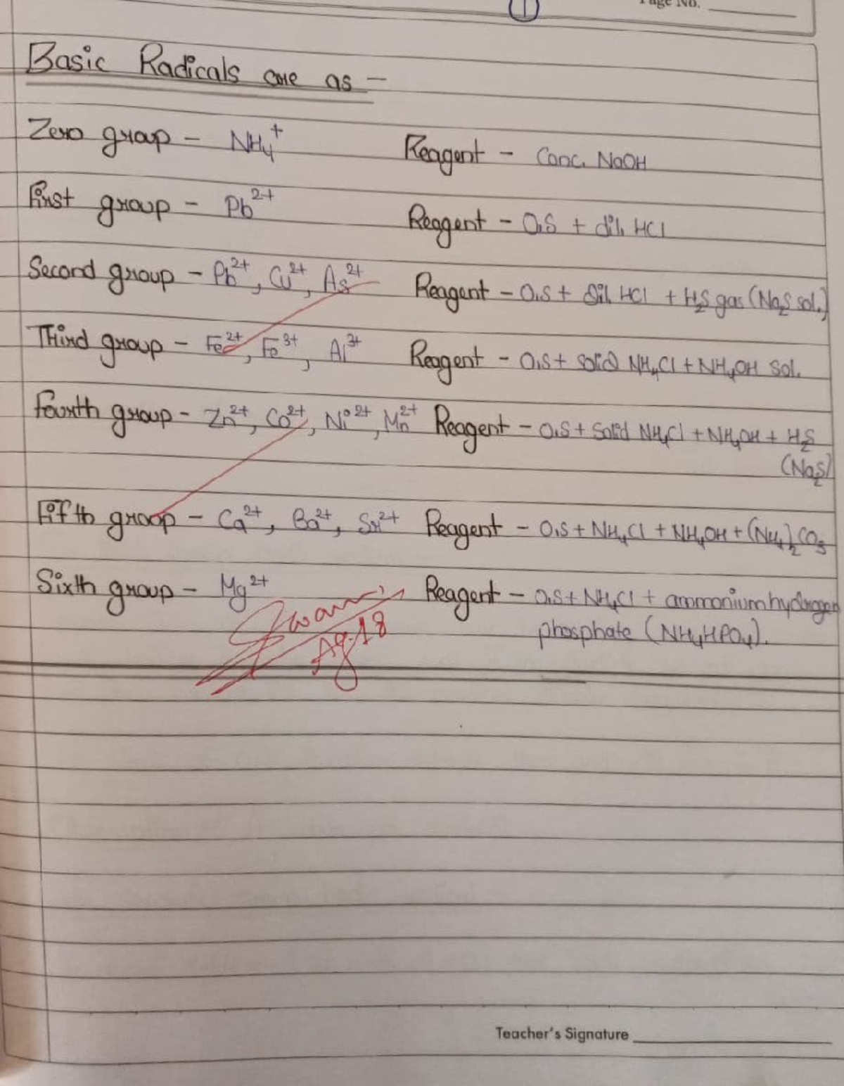 Chemistry practical notes - asic Kadicals CMe ####### as Zeo 9p0p N ...