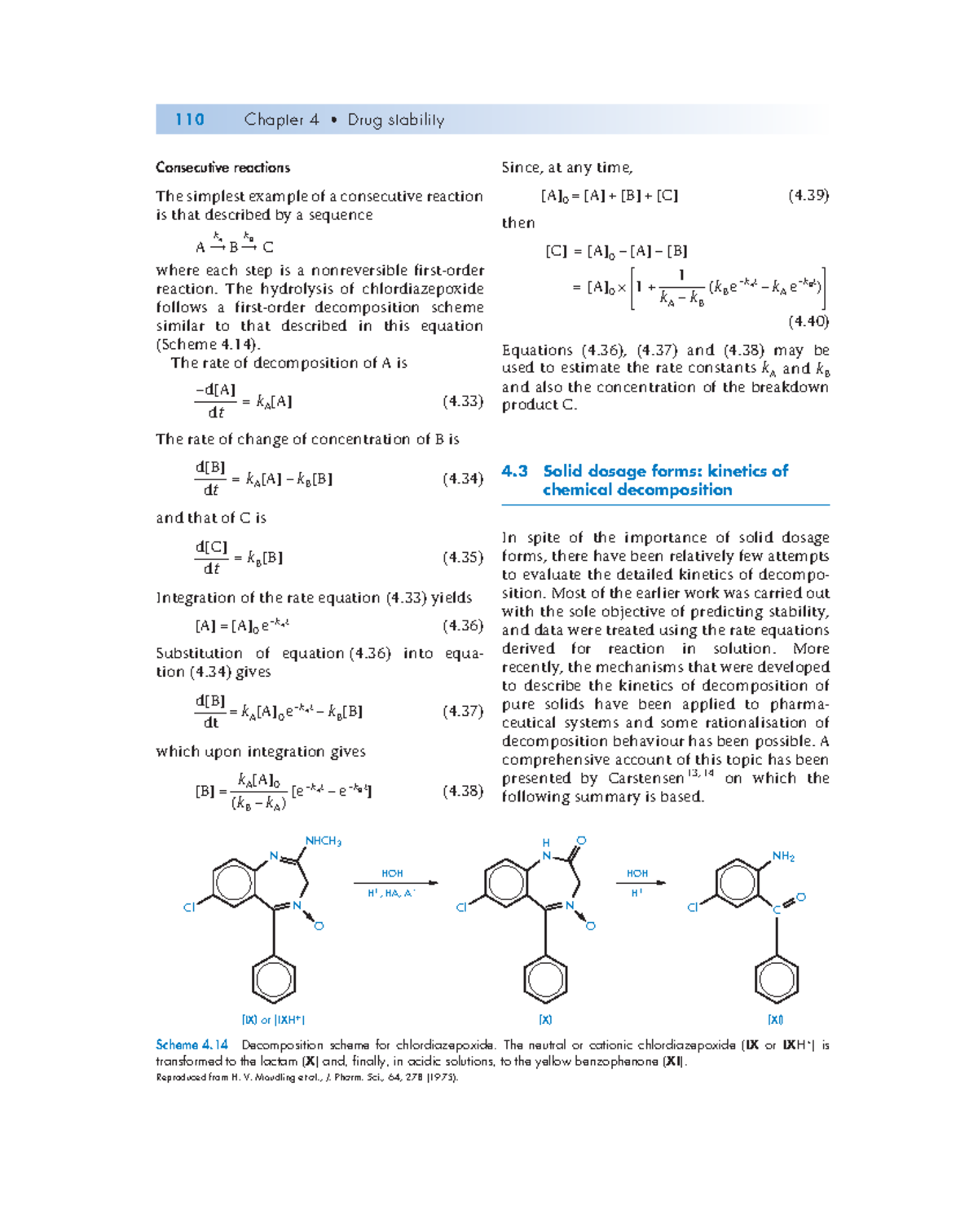 Physicochemical Principles of Pharmacy III-14 - Consecutive reactions ...