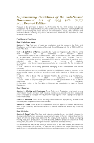 Appendix IVRoberts Rules Of Order - ROBERT’S RULES OF ORDER What are ...