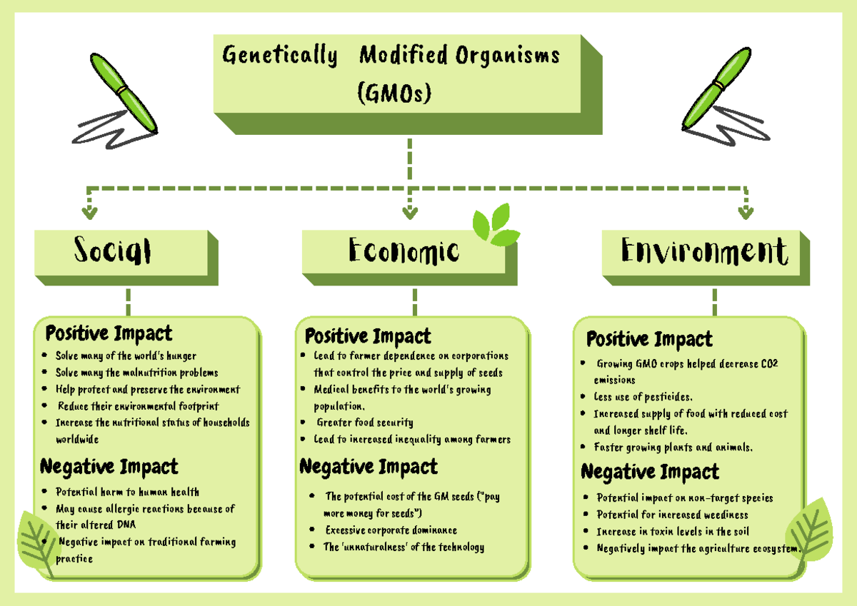 DELA CRUZ Arnmari Christine Graphic Organizer - Genetically Modified ...