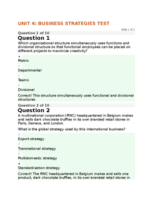 D080 study - Managing in a Global Business Environment Study Guide for ...