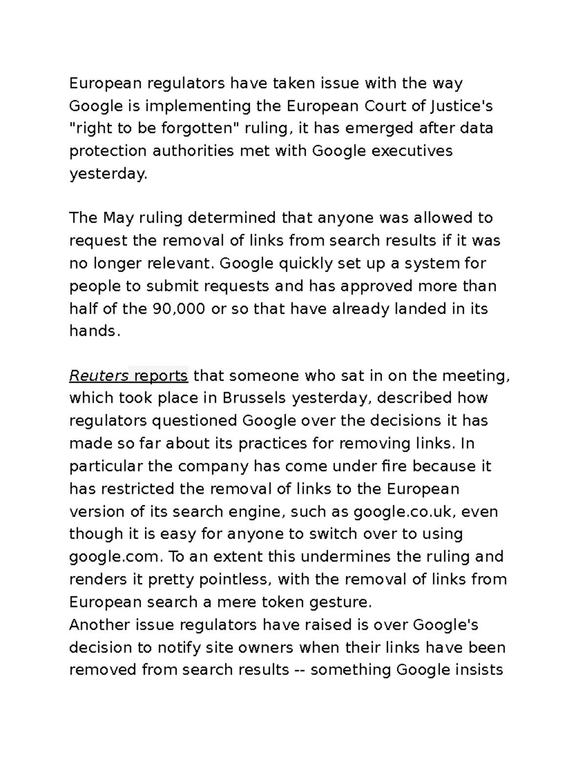 Design and/or installation of accounting systems Financial analysis for ...